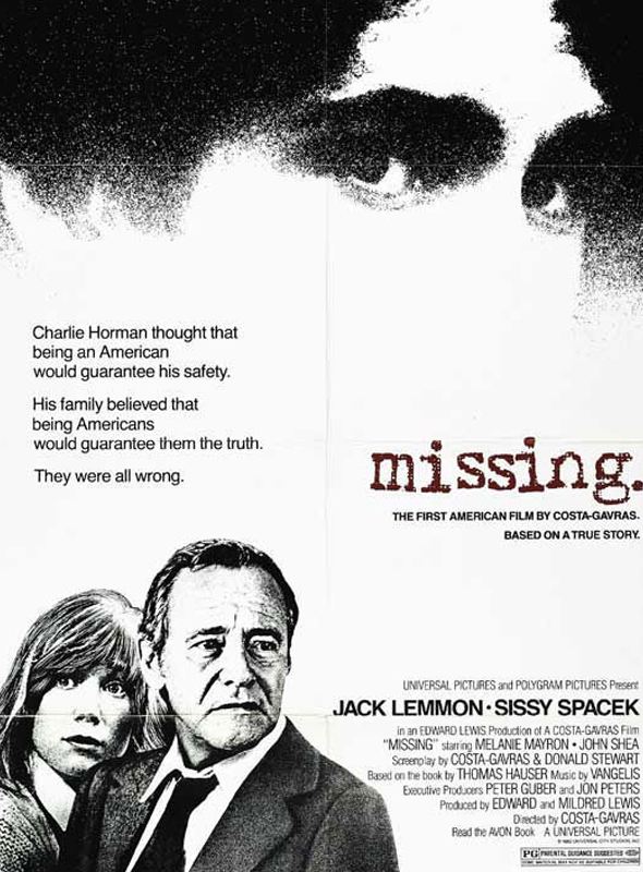 Kayıp Filmi (Missing - 1982) ⋆ Film Perisi